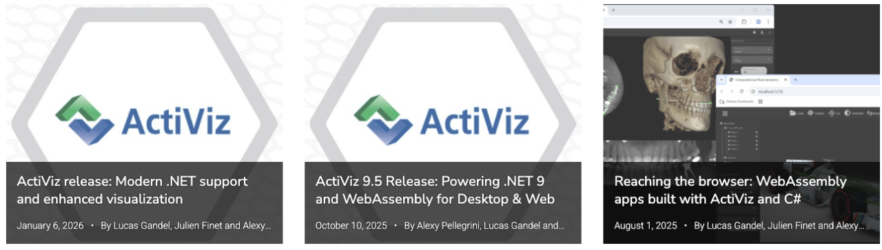 ActiViz - 3D Visualization Library for .Net C# and Unity | Kitware